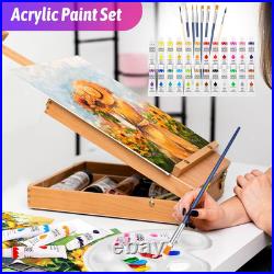 Art Supply Box - Deluxe Art Set, 195-Pack Artist Gift Box, Arts and ...