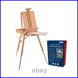 Art Supply Box - U. S. Art Supply Coronado Large Wooden French Style ...