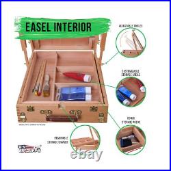 Art Supply Box - U. S. Art Supply Coronado Large Wooden French Style ...